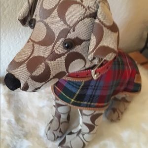 Coach | Accessories | Coach Stuffed Dog By Russ | Poshmark